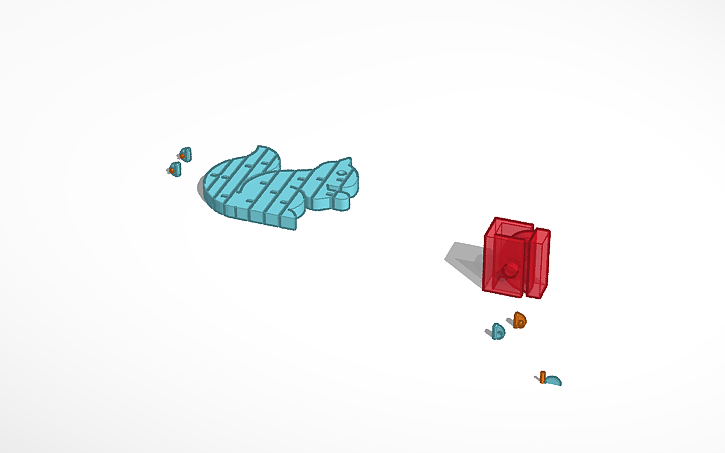 3D design Flexi hinge template | Tinkercad