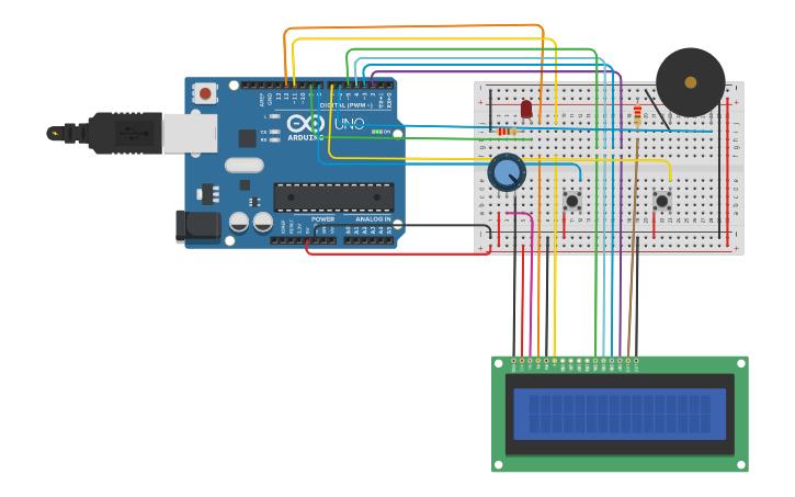 Circuit Design Morse Tinkercad