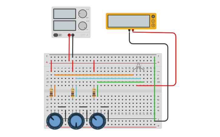 Circuit design Tarea 7 Practica 7 | Tinkercad