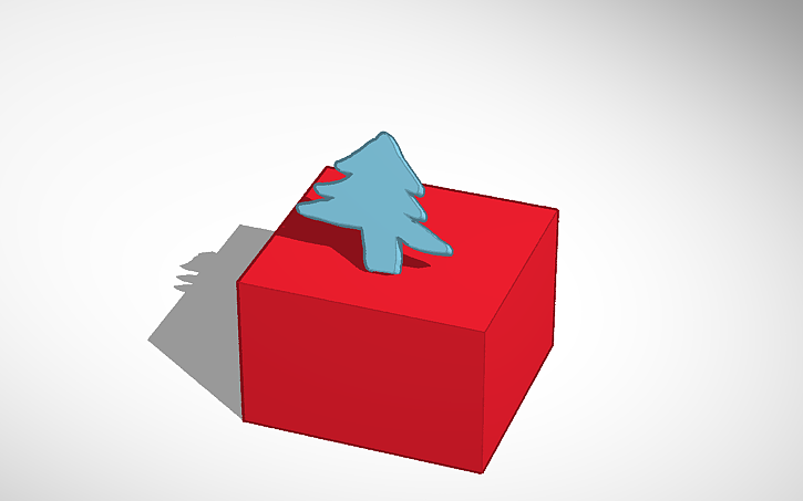 3D design christmas tree - Tinkercad