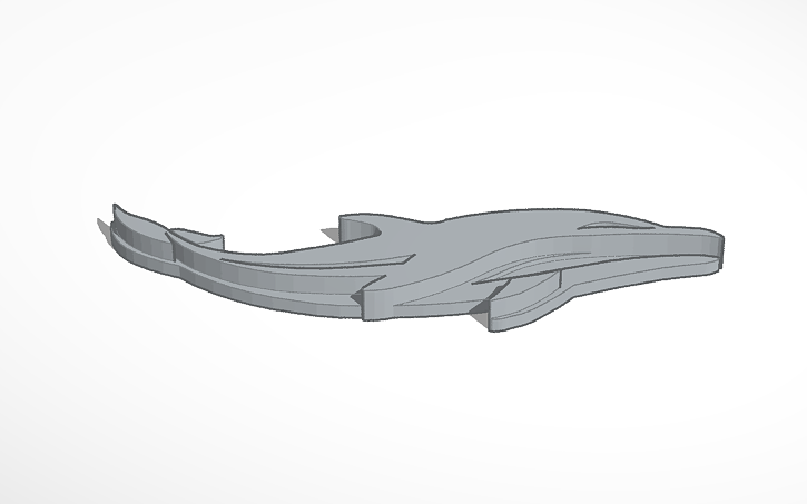 3D design Dolphins - Tinkercad