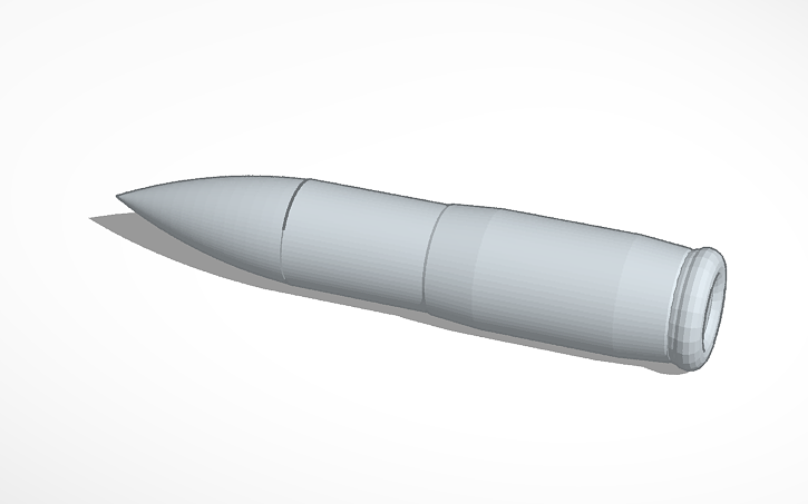 3D design Bullet. | Tinkercad