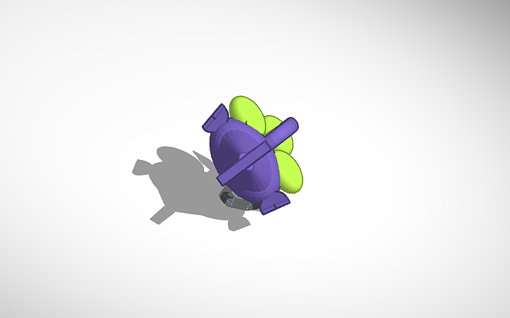 3D design Cohete SAMC - Tinkercad
