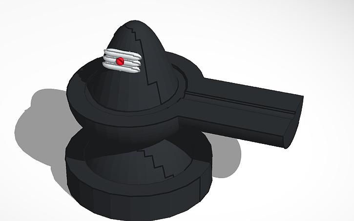 3D design Shivling - Tinkercad
