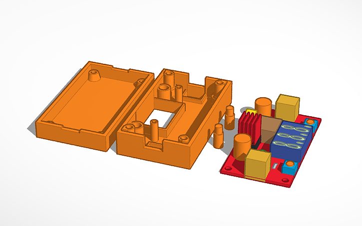 3D design Buck Converter Case | Tinkercad
