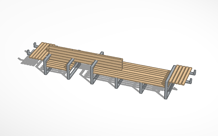 3D design Invite-A-Bench | Tinkercad