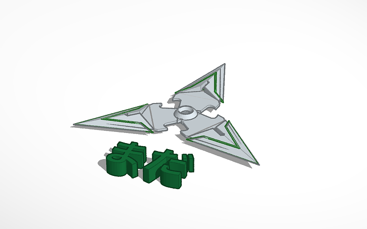 3D design Genji's Shurikens - Tinkercad