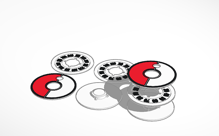 3D design Pokémon damage counter | Tinkercad