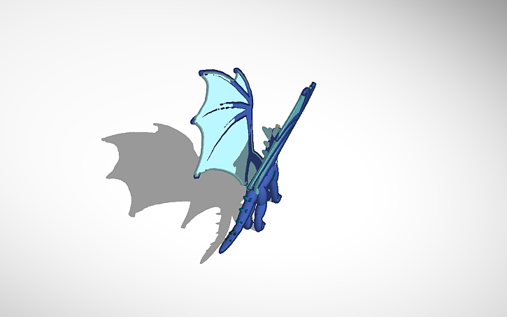3D design Seawing from WOF - Tinkercad
