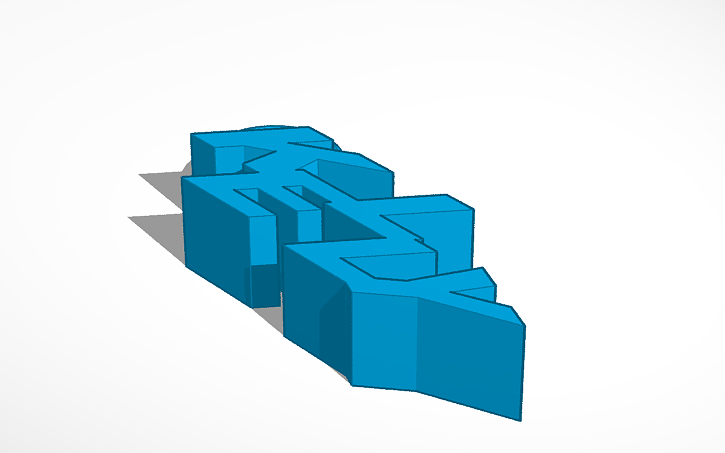 3D design keychain keegan | Tinkercad