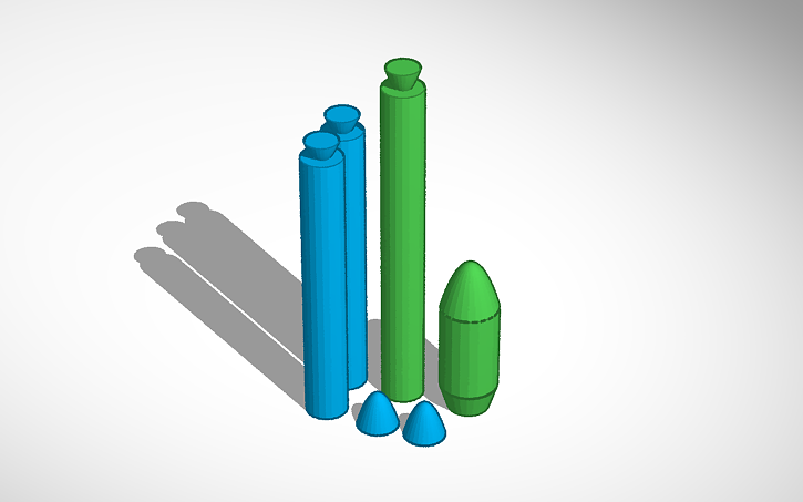 3D design Heavy Rocket kit | Tinkercad