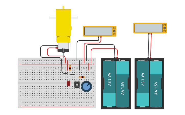 Circuit Design Actividad 1 Segundo Parcial Tinkercad