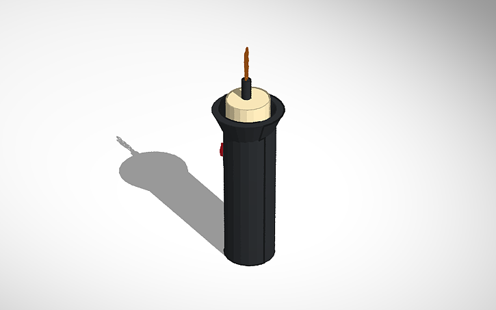3D design The flash candle | Tinkercad