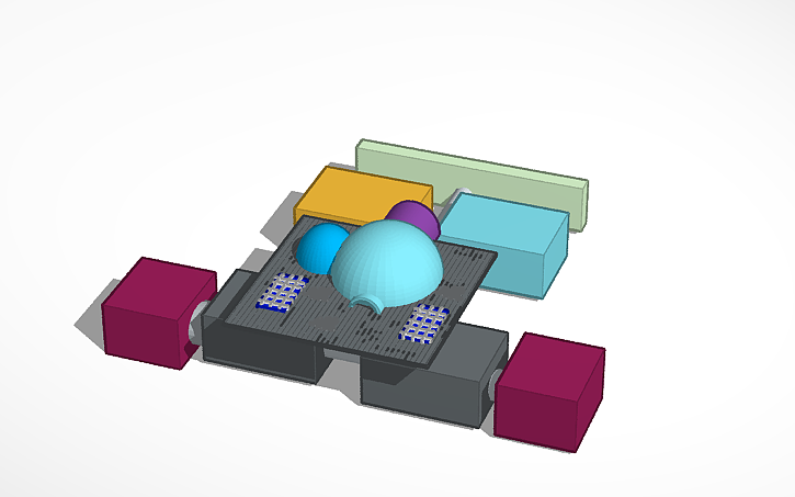 3D design The moon base | Tinkercad
