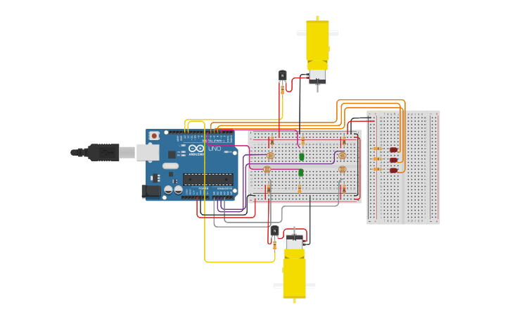 Circuit design EXAMEN T1 | Tinkercad