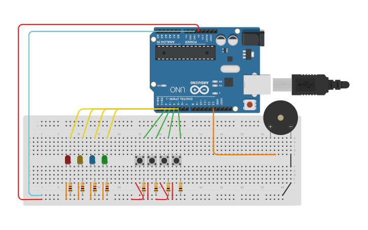 Circuit design Musica arduino Etec - Tinkercad