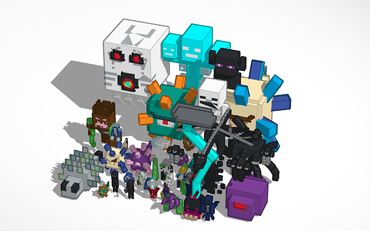 3D design Minecraft mob contest - Tinkercad