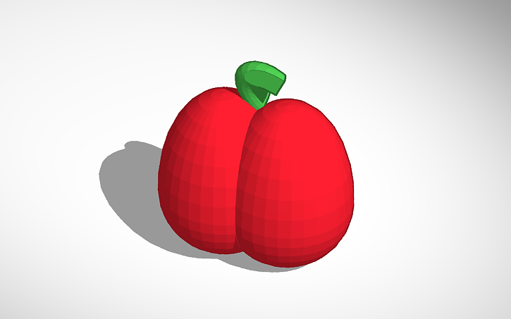 3D design APPLE | Tinkercad