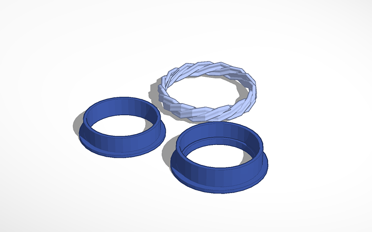 3D design Braid Fidget Ring | Tinkercad