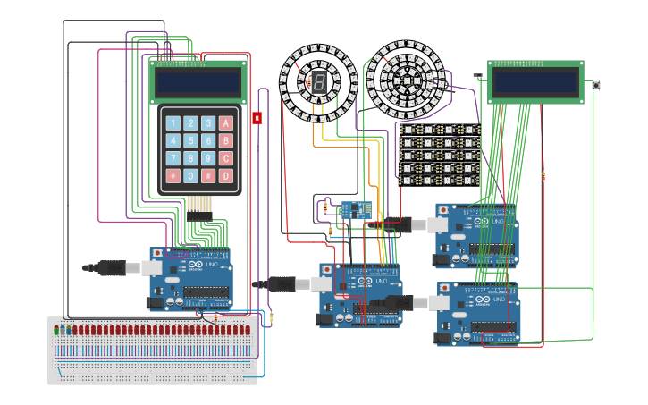 Circuit design super curcit - Tinkercad