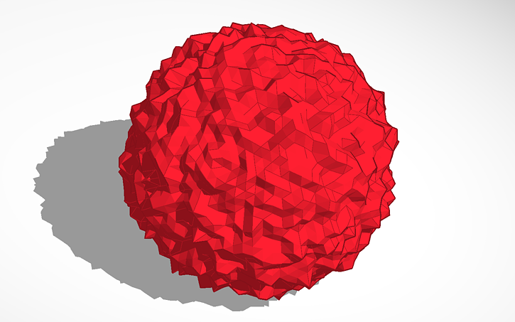 3D design fuzzball | Tinkercad