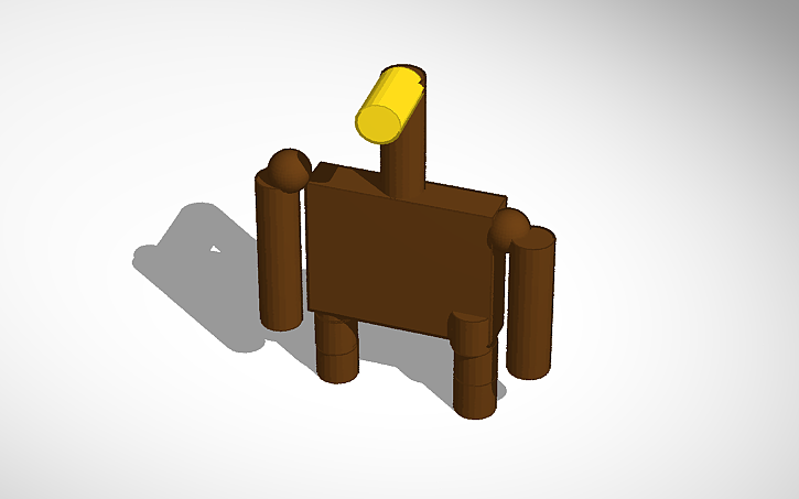 3D design light head - Tinkercad