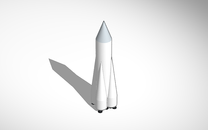 3D design Sputnik Rocket | Tinkercad