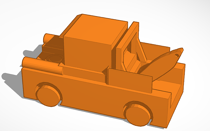 3D design Chase Mango | Tow Mater - Tinkercad