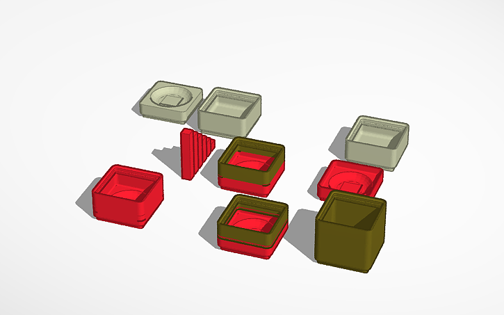 3D design Loop Gridfinity Holder - Tinkercad
