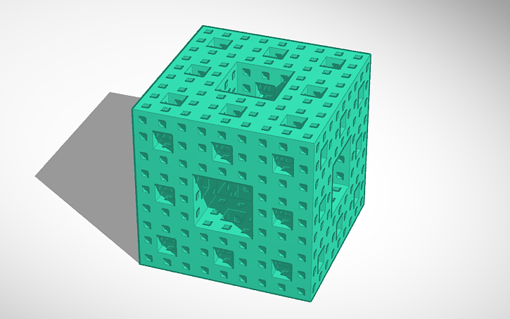3d Design Fractal Tinkercad
