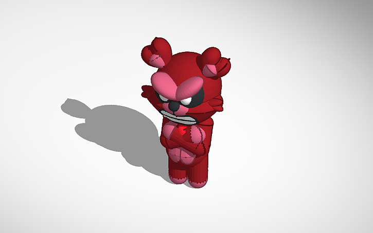 3D design Groddy Grudgebear - Tinkercad