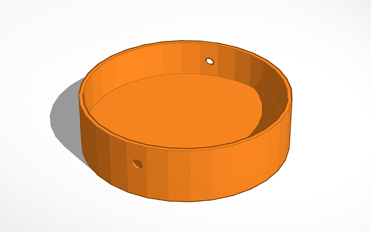 3D design end cap | Tinkercad