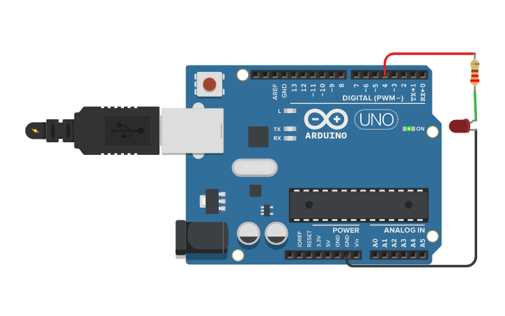 Circuit design Entorno de programación de Arduino | Tinkercad