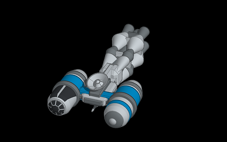 3D design CK-650 Jug Class Tibanna Tanker - Tinkercad