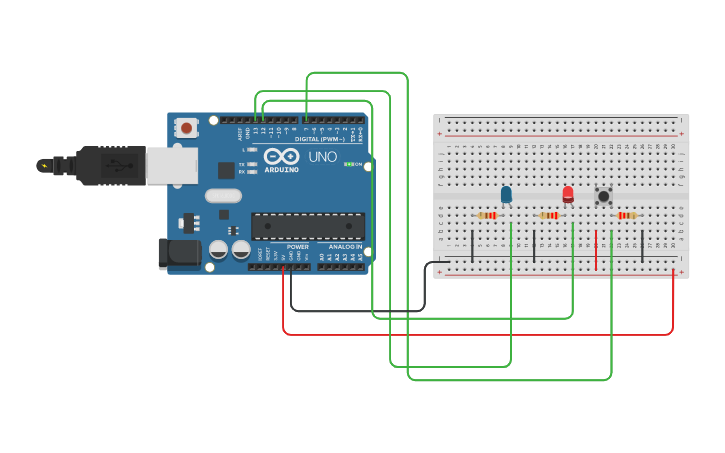 Circuit design Mi primer Circuito Arduino Terry 2B - Tinkercad