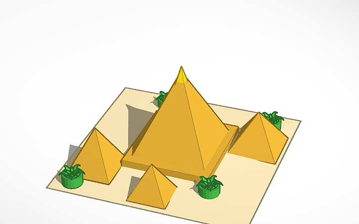3D design Great Pyramid of Giza | Tinkercad