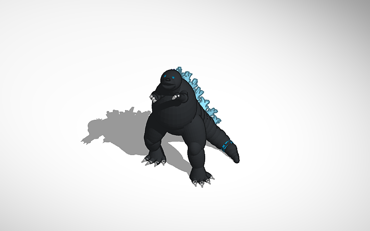 3D design Godzilla Preston | Tinkercad