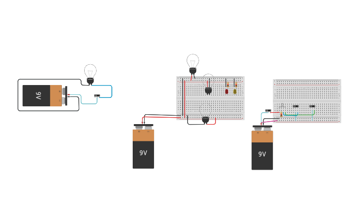 Circuit design electronic gates | Tinkercad