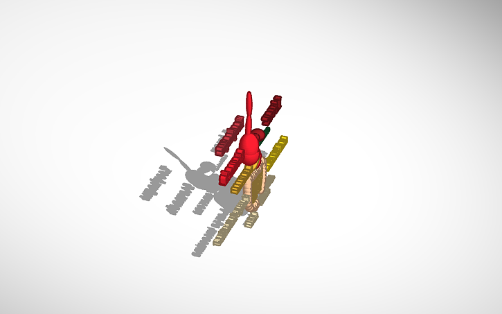 3D design Digestive System Model - Tinkercad