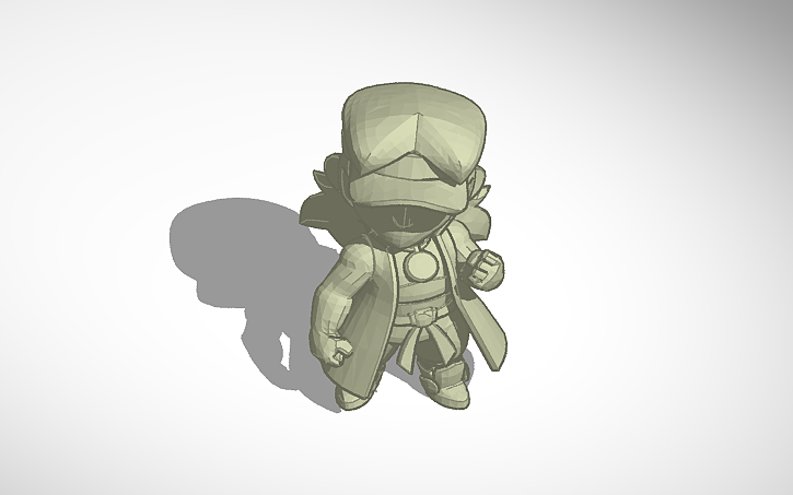 3D design Furious Fang-Brawl Stars - Tinkercad