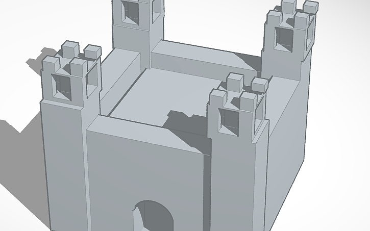 3D design Castle | Tinkercad