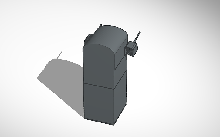 3D design nuclear bunker | Tinkercad