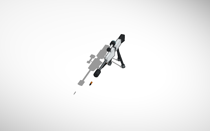 3D design epic sniper - Tinkercad