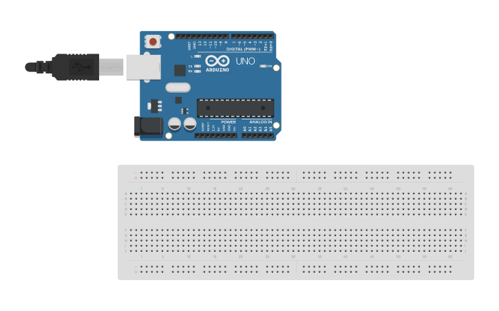 Circuit design Arduino Ejercicio 1 | Tinkercad