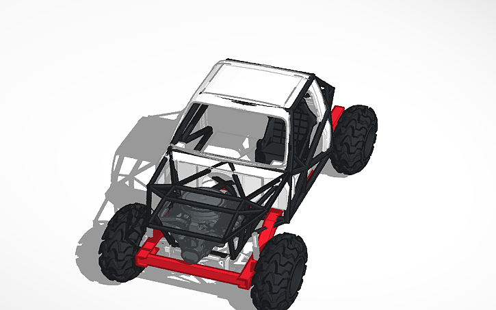 3D design rock crawler - Tinkercad