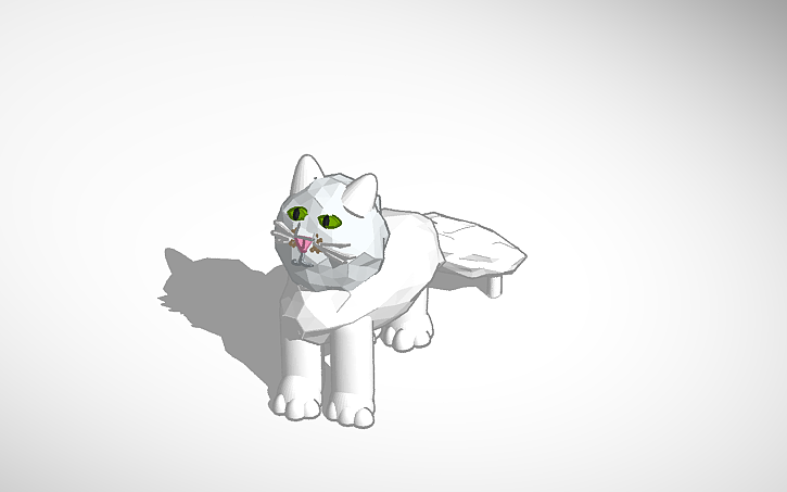 3D design Cat - Tinkercad