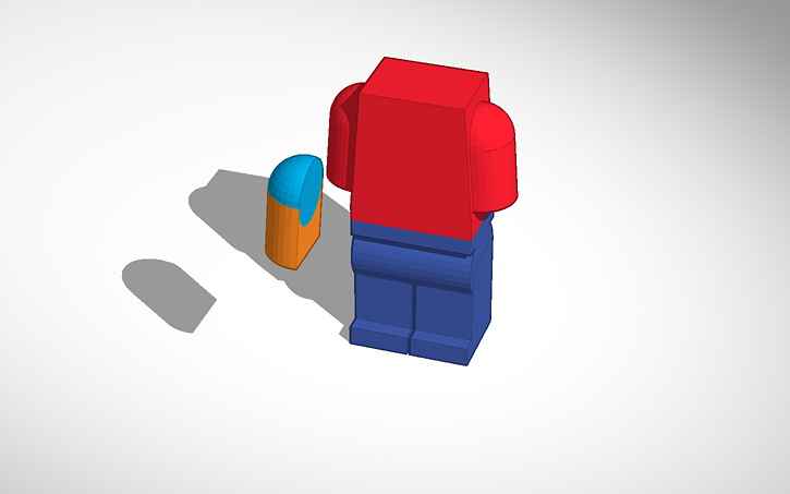 3D design LEGO LEGS | Tinkercad