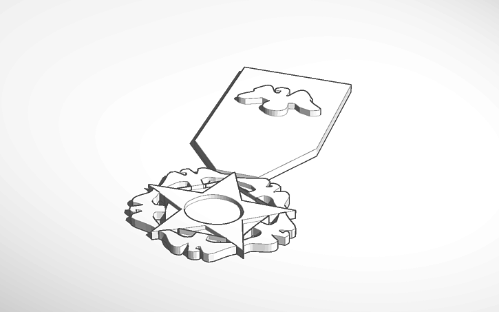 3D design medal - Tinkercad