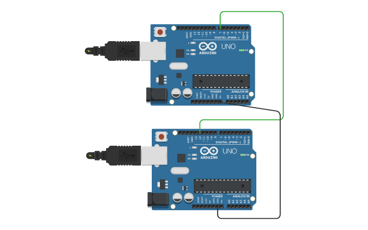 Circuit design morse decoder HOGENT-ELM - Tinkercad