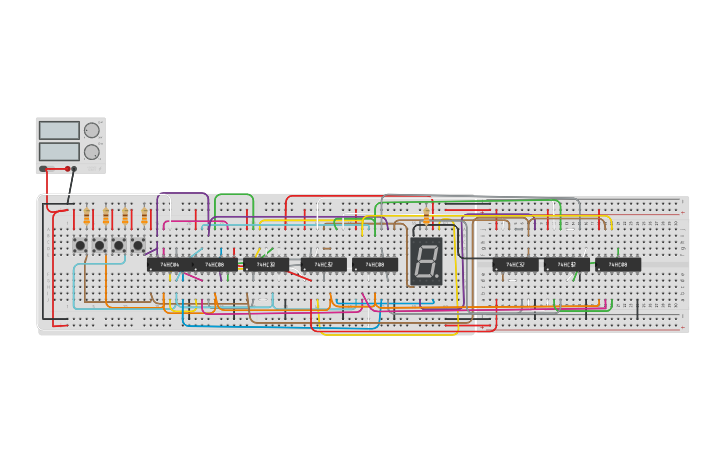 Circuit design logic - Tinkercad